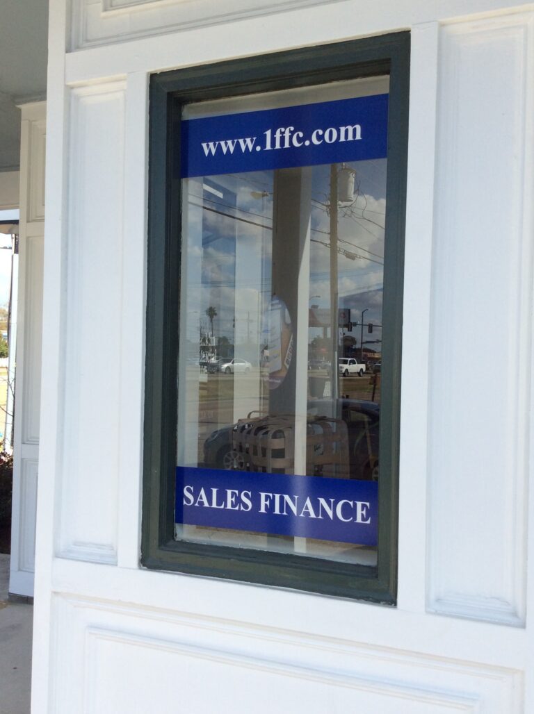 Window Lettering - Quick & Quality in Baton Rouge